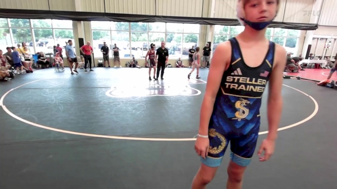 95 lbs Consi Of 4 - Evan Becker, Team Alien 2 vs Cole Buffler, Steller ...