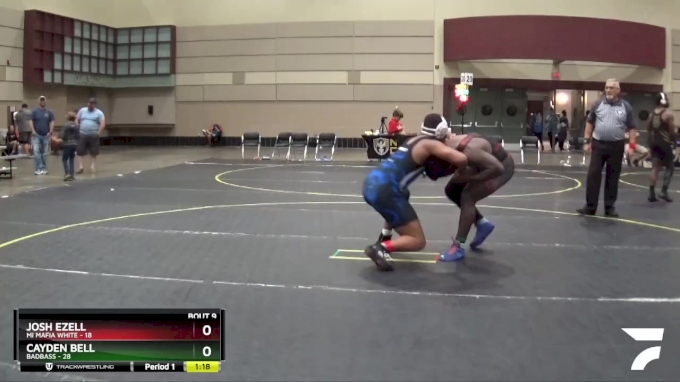 220 lbs Finals (8 Team) - Josh Ezell, Mi Mafia White vs Cayden Bell ...