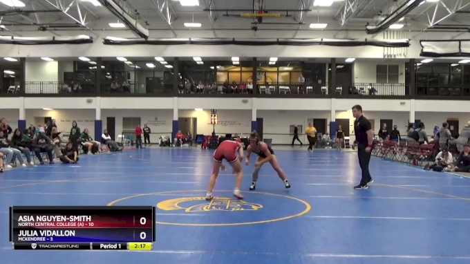 123 lbs Round 5 (16 Team) - Julia Vidallon, McKendree vs Asia Nguyen ...