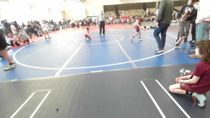 53 lbs Rr Rnd 3 - Colton Forestiere, Poquoson Bulls vs Haden Hobart ...