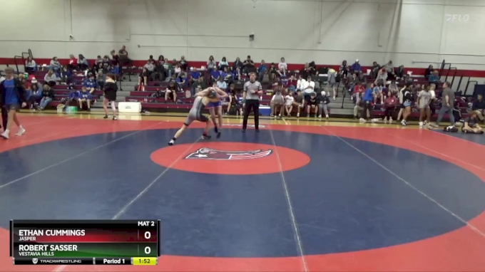 120 lbs Round 3 - Ethan Cummings, Jasper vs Robert Sasser, Vestavia Hills