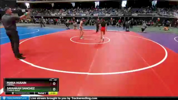 6 lbs Quarterfinal - Savannah Sanchez, Cypress Ridge vs Maria Husain ...