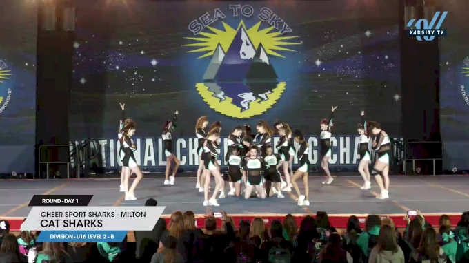 Cheer Sport Sharks - Milton - Cat Sharks [2023 U16 Level 2 - B Day 1 ...