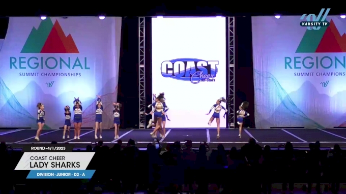 Coast Cheer - Lady Sharks [2023 L2 Junior - D2 - A 4/1/2023] 2023 The ...