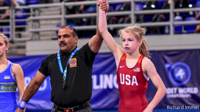Women's Freestyle Is In Second Place At Cadet Worlds - FloWrestling