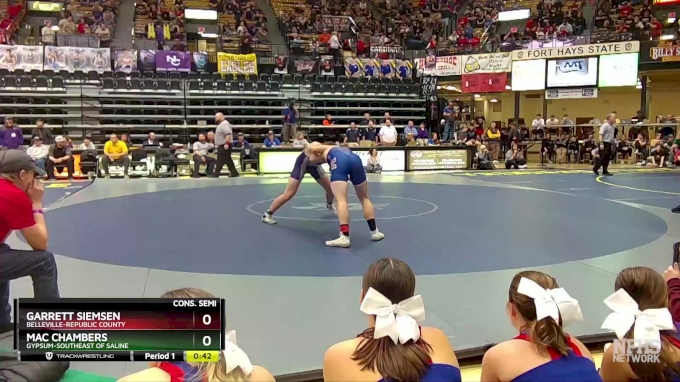 175 lbs Cons. Semi - Garrett Siemsen, Belleville-Republic County vs Mac ...