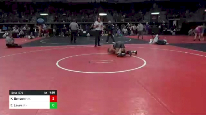 113.7-122.1 lbs Consi Of 8 #2 - Kailey Benson, Purler Wrestling, Inc vs ...