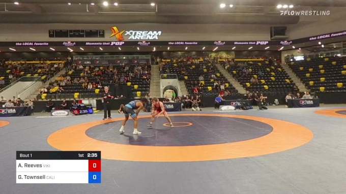 57 kg Round Of 16 - Aden Reeves, Viking Wrestling Club (IA) vs Gabriel ...