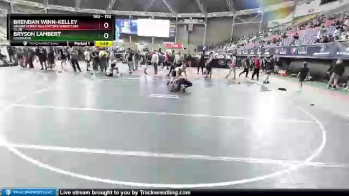 152 lbs Champ. Round 1 - Bryson Lambert, Louisiana vs Brendan Winn ...