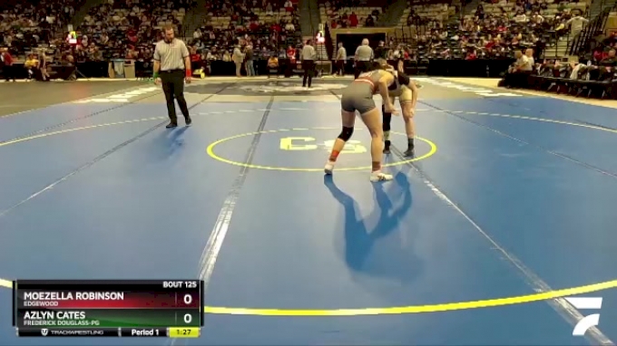 115 lbs Round 1 - Moezella Robinson, Edgewood vs Azlyn Cates, Frederick ...