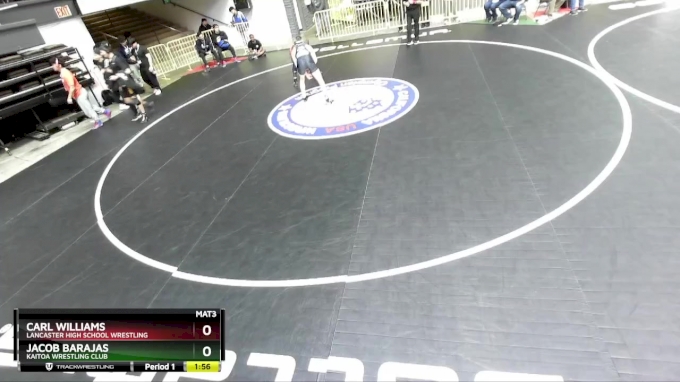150 lbs Champ. Round 1 - Carl Williams, Lancaster High School Wrestling ...