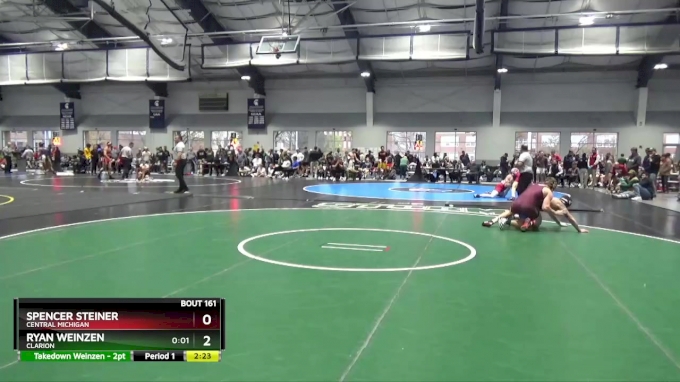 184 lbs Quarterfinal - Spencer Steiner, Central Michigan vs Ryan ...