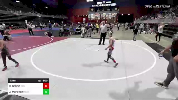 62 lbs Final - Cayden Scharf, Dickinson WC vs Jeremiah Martinez, Pomona ...