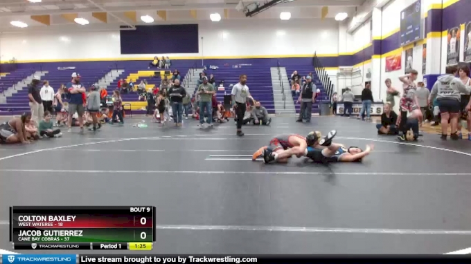 90 lbs Round 3 (6 Team) - Jacob Gutierrez, Cane Bay Cobras vs Colton ...