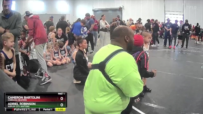 50 lbs Champ. Round 1 - Cameron Bartolini, Carolina Reapers vs Adriel ...