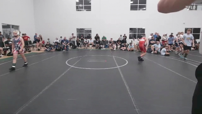 92 lbs Round 2 (6 Team) - Jackson Meeks, Brawler Elite vs Brennan Reber ...