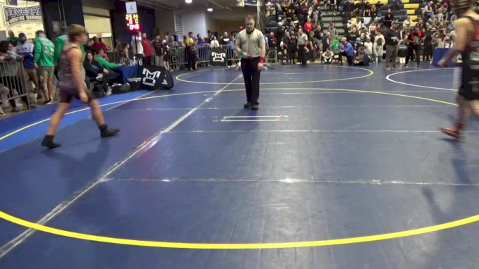 132 lbs Semifinal - Mason Felton, Jefferson Morgan vs Rockson Ryer ...