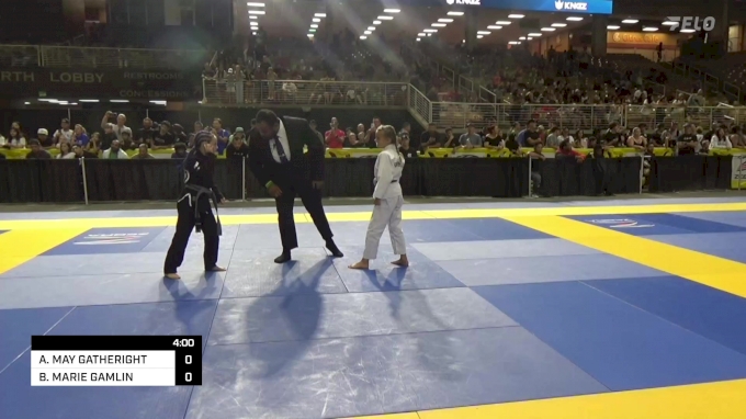 ANASTASIA MAY GATHERIGHT vs BERLYN MARIE GAMLIN 2023 Pan Kids Jiu-Jitsu ...