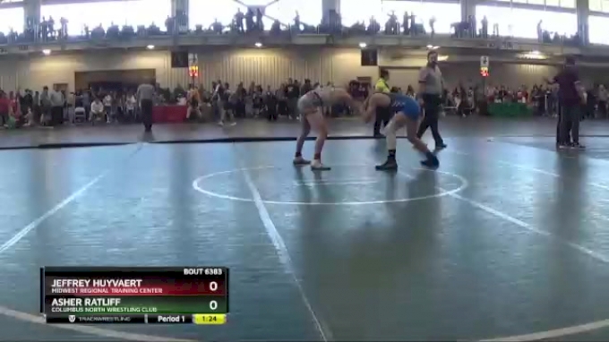 138 lbs 1st Place Match - Asher Ratliff, Columbus North Wrestling Club ...