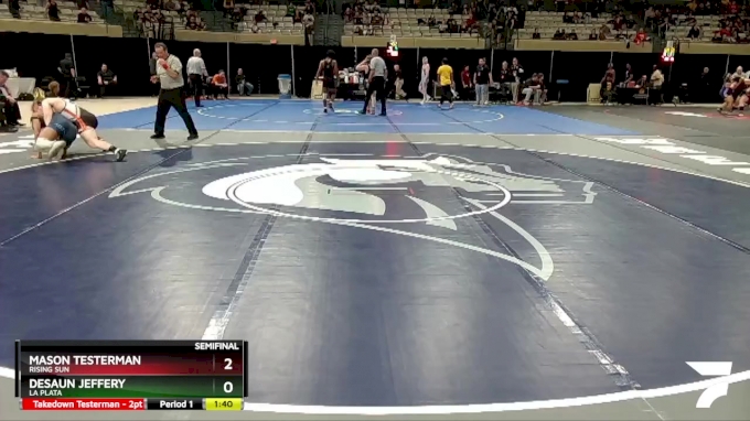 190-2A/1A Semifinal - Mason Testerman, Rising Sun vs Desaun Jeffery, La ...