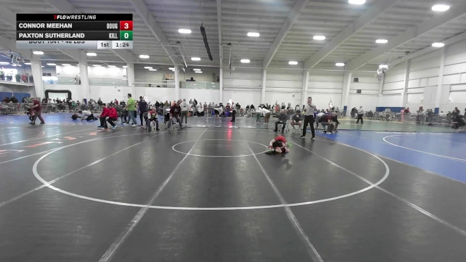 48 lbs Round Of 16 - Connor Meehan, Doughboys WC vs Paxton Sutherland ...