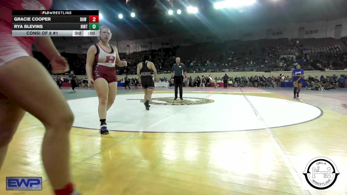 150 lbs Quarterfinal - Parker Martinez, Sulphur vs Clarissa Ramirez ...