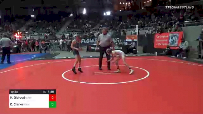 64 lbs Prelims - Kaden Oldroyd, Sons Of Atlas vs Cody Clarke, Roundtree ...