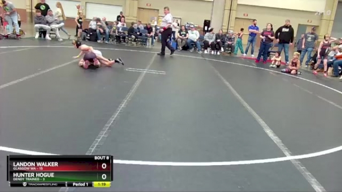64 lbs Round 2 (8 Team) - Landon Walker, Glasgow WA vs Hunter Hogue ...