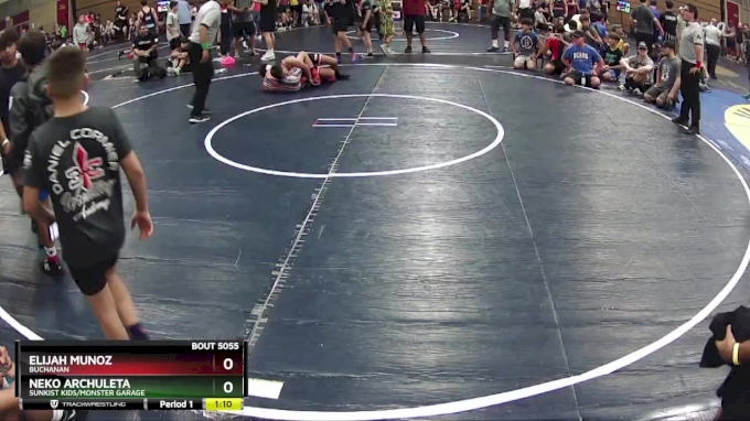 115 lbs Quarterfinal - Elijah Munoz, Buchanan vs Neko Archuleta ...
