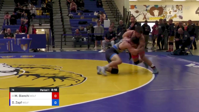 74 lbs Cons. Semi - Matthew Bianchi, Arkansas Regional Training Center ...