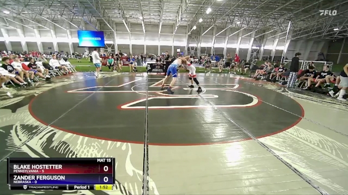 165 lbs 2nd Wrestleback (8 Team) - Blake Hostetter, Pennsylvania vs ...