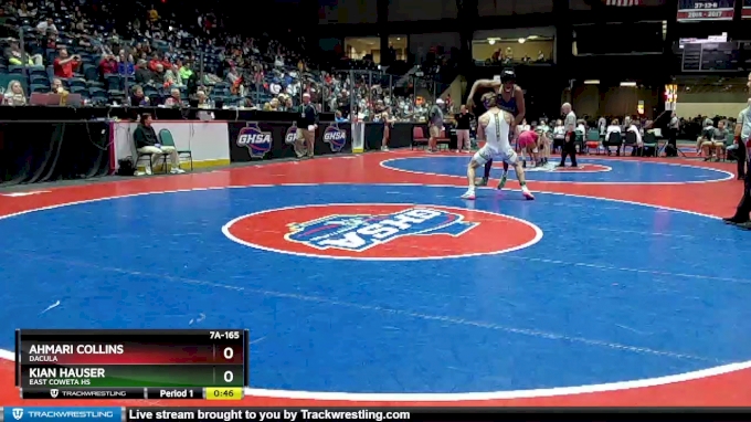 7A-165 lbs Cons. Round 2 - Ahmari Collins, Dacula vs Kian Hauser, East ...