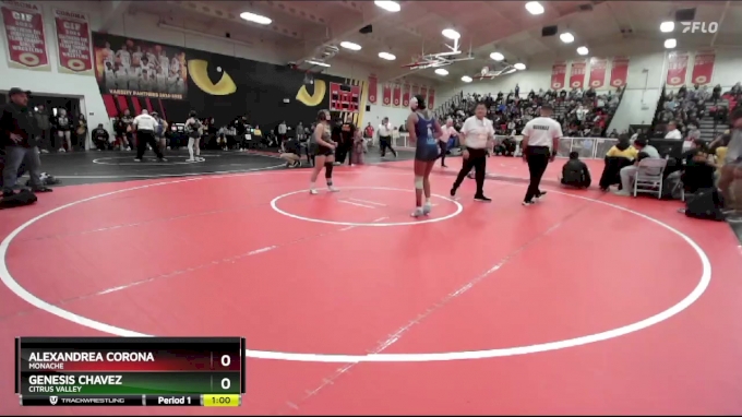 120 lbs Cons. Round 7 - Genesis Chavez, Citrus Valley vs AlexAndrea ...