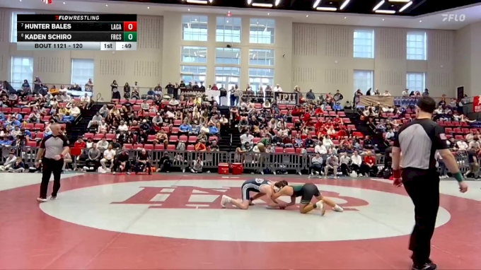120 lbs Cons. Round 2 - Hunter Bales, Lakeway Christian Academy vs ...