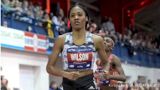 Ajee' Wilson Sets Indoor 800m American Record - FloTrack