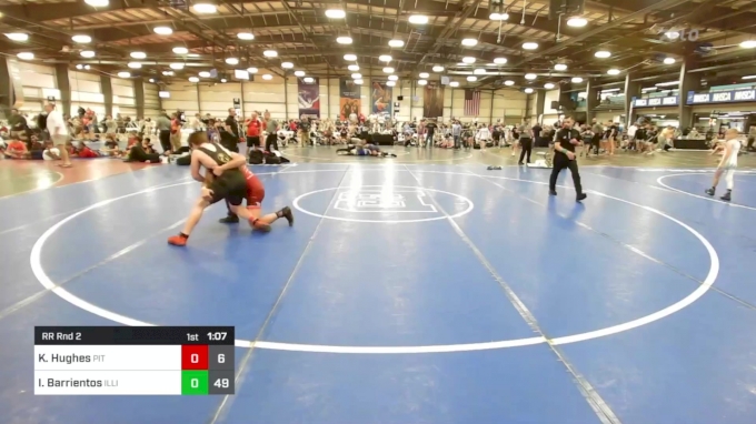 165 lbs Rr Rnd 2 - Kamdyn Hughes, Pit Crew vs Isaac Barrientos ...