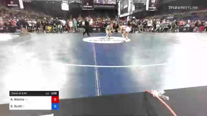 94 lbs Consi Of 8 #1 - Axel Ritchie, Tennessee vs Saxton Scott, Idaho