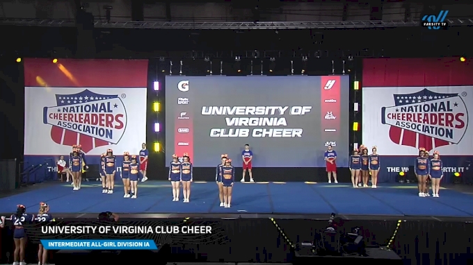 University of Virginia Club Cheer [2025 Intermediate All-Girl Division ...