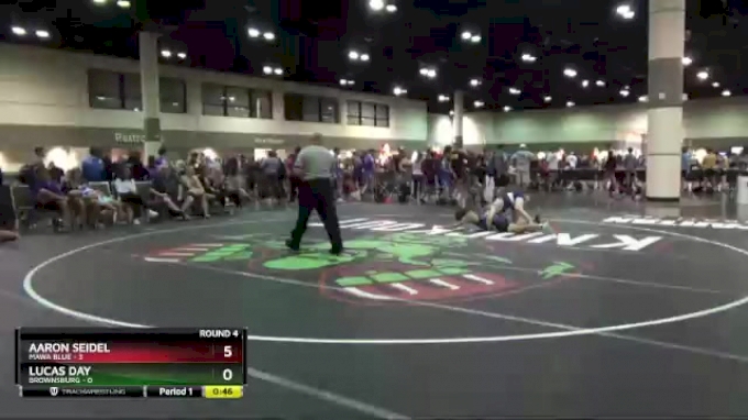120 lbs Round 4 (6 Team) - Nathan Desmond, MAWA Blue vs Jake Hockaday ...
