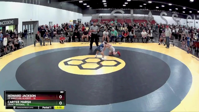80 lbs Quarterfinals (8 Team) - Carter Marsh, Legacy National vs Howard ...