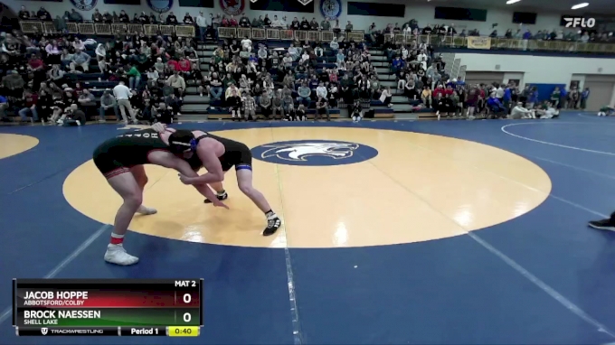 190 lbs 5th Place Match - Jacob Hoppe, Abbotsford/Colby vs Brock ...