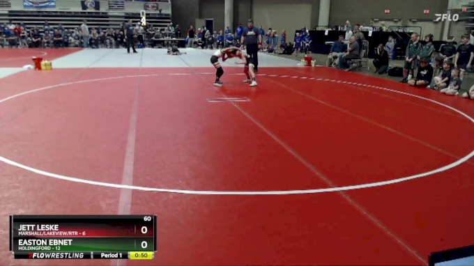 60 lbs Semis (4 Team) - Easton Ebnet, Holdingford vs Jett Leske ...