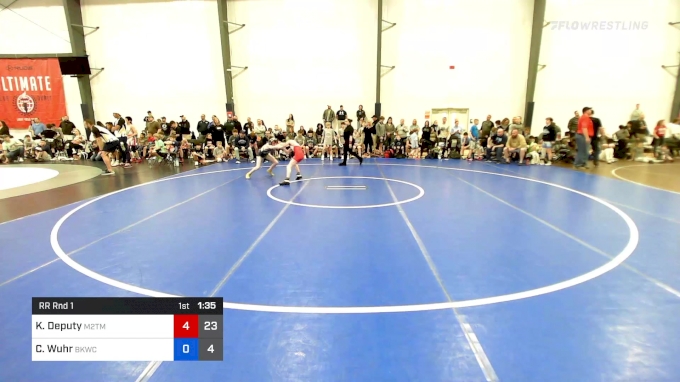 72 lbs Rr Rnd 1 - Kooper Deputy, M2 Training Magicians vs Chance Wuhr ...