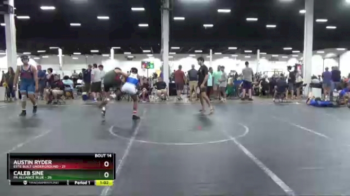 285 lbs Round 4 (8 Team) - Austin Ryder, Este Built Underground vs ...