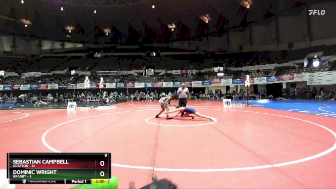 126 lbs Semis & Wb (16 Team) - Sebastian Campbell, Grafton vs Dominic ...