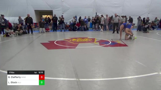 171 lbs Consi Of 8 #2 - Bryan Clafferty, Windsor vs Logan Glock ...