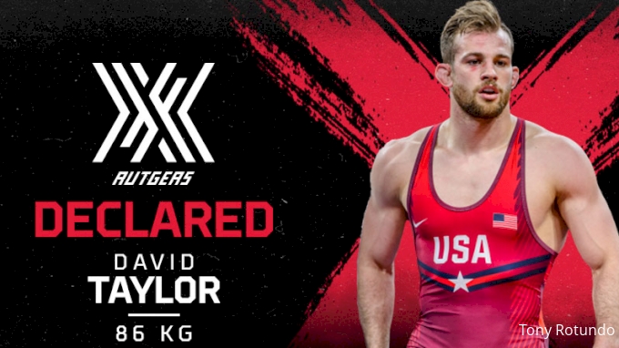 David Taylor Accepts Final X - Rutgers Berth - FloWrestling