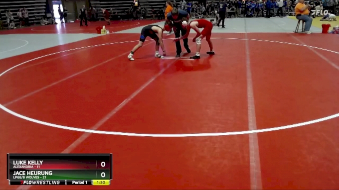 150 lbs Semis & 1st Wrestleback (8 Team) - Jace Heurung, LPGE/B Wolves ...