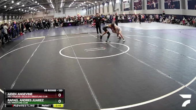 120 lbs Round 1 - Rafael Andres Juarez, Vici Wrestling Club vs Aiden ...