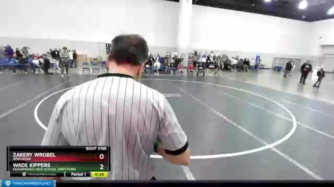 195-220 lbs 2nd Place Match - Zakery Wrobel, Wisconsin vs Wade Kippers ...